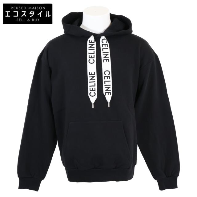 CELINE セリーヌ トップス M ブラック メンズ