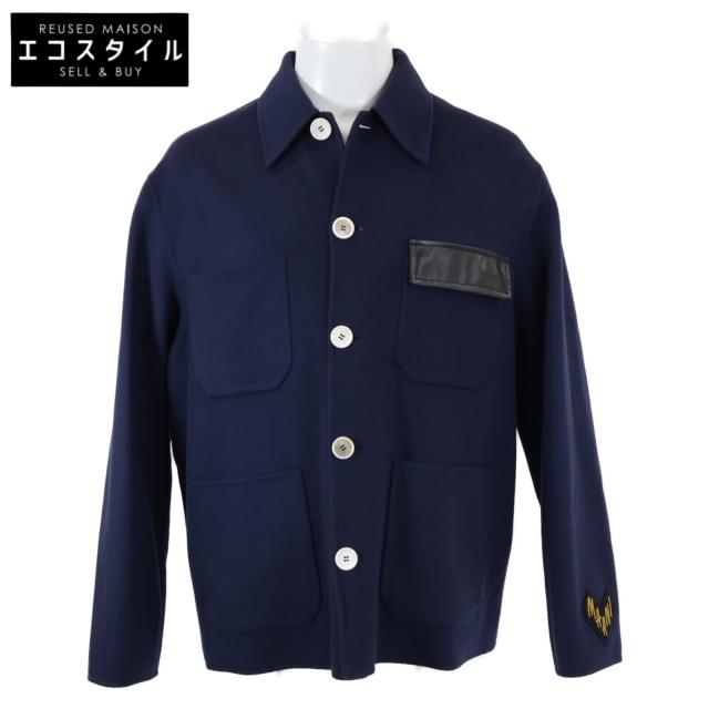 MARNI マルニ ジャケット 44 ネイビー メンズ