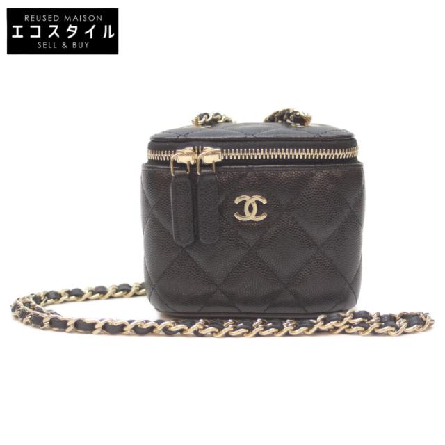 CHANEL シャネル ショルダーバッグ ブラック/GD金具 レディース