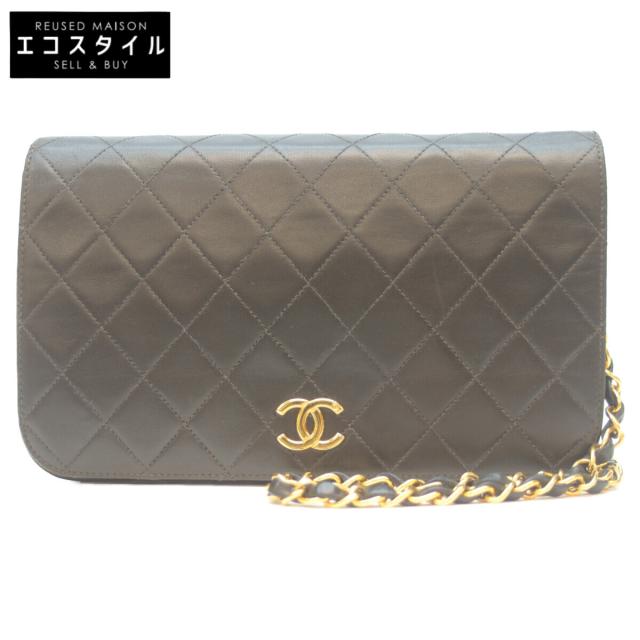 CHANEL シャネル ショルダーバッグ ブラック/GD金具 レディース