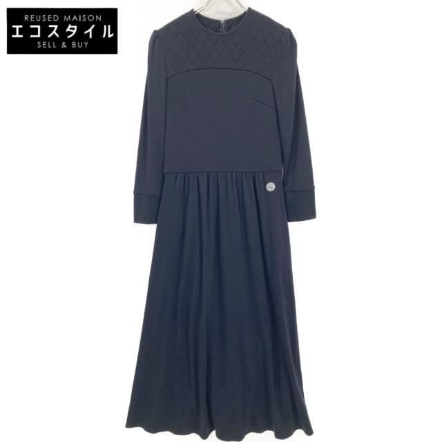 BORDERS at BALCONY ボーダーズアットバルコニー ワンピース 38 ネイビー レディース