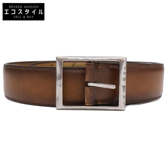 berluti ベルルッティ ベルト 75 30 ブラウン メンズ