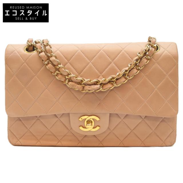 CHANEL シャネル ショルダーバッグ ピンク/GD金具 レディース