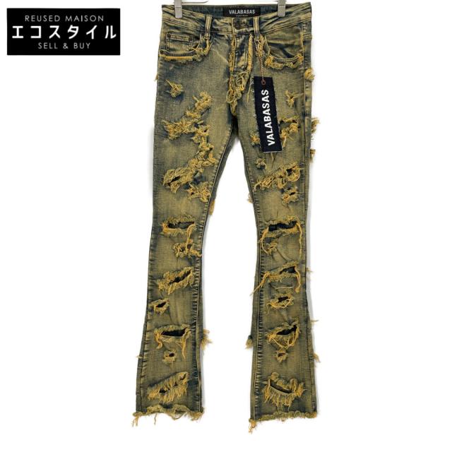 VALABASAS ヴァラバサス ボトムス 29 インディゴイエロー メンズ