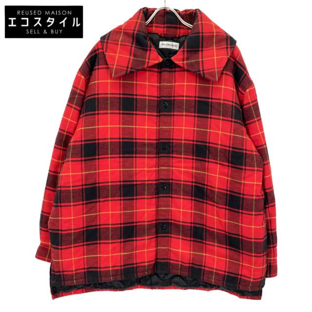 BALENCIAGA バレンシアガ ジャケット 34 レッド レディース