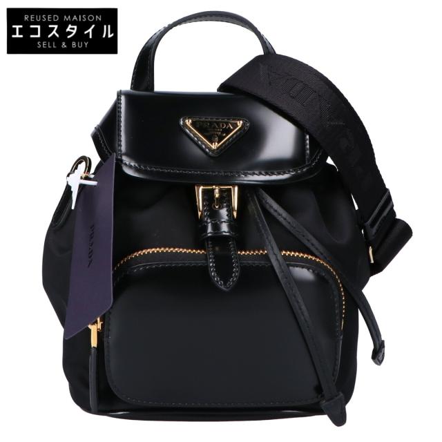 PRADA プラダ ショルダーバッグ ブラック/GD金具 レディース