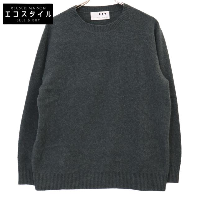 Three dots  スリードッツ トップス L グリーン メンズ