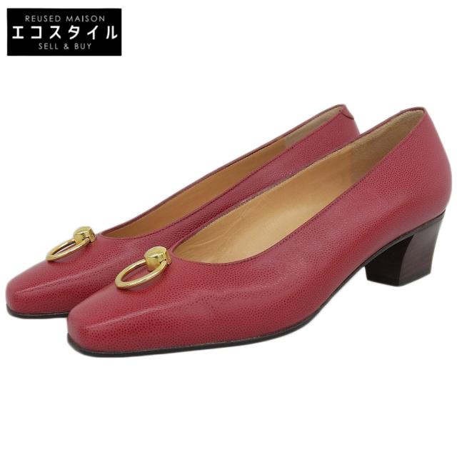CELINE セリーヌ シューズ 36 レッド レディース