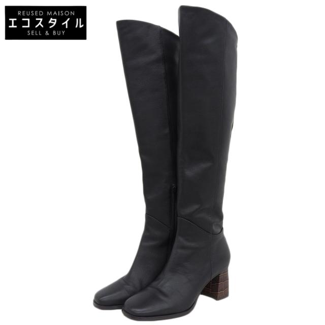 Mode et Jacomo モードエジャコモ シューズ 23.5 ブラック レディース