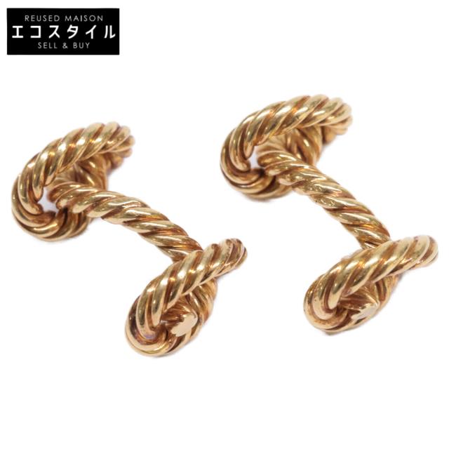 HERMES エルメス カフス イエローゴールド メンズ