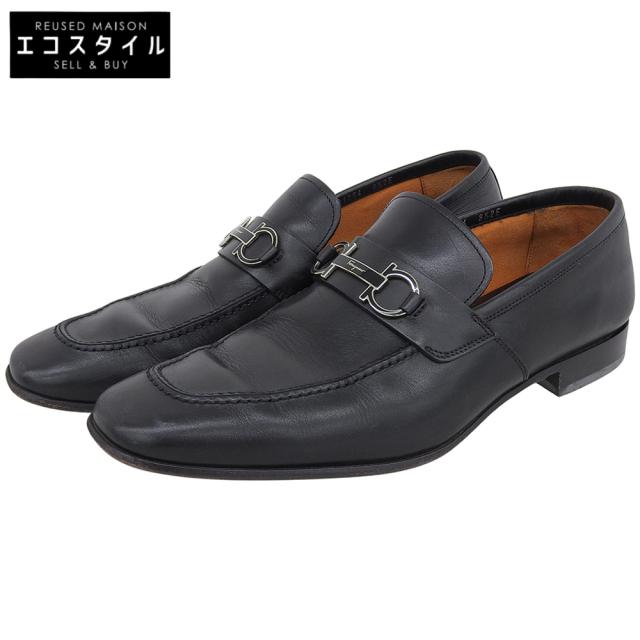 Salvatore Ferragamo サルヴァトーレフェラガモ シューズ 8 1/2 ブラック メンズ
