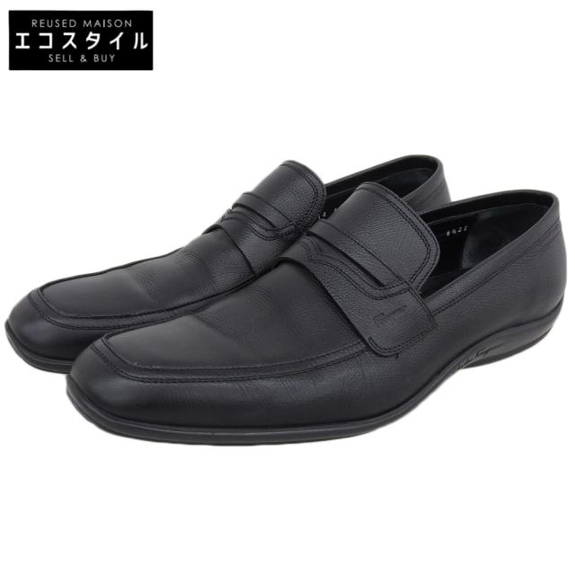 Salvatore Ferragamo サルヴァトーレフェラガモ シューズ 8 1/2 ブラック メンズ
