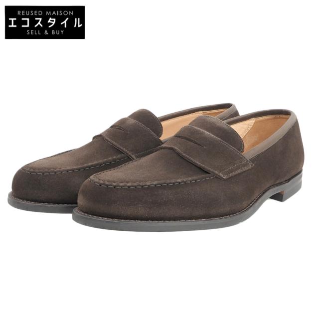 Crockett&Jones クロケット＆ジョーンズ シューズ 9E ダークブラウン メンズ