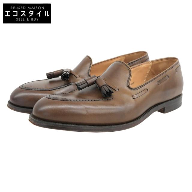 Crockett&Jones クロケット＆ジョーンズ シューズ 9E ダークブラウン メンズ