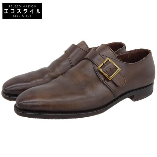 Crockett&Jones クロケット＆ジョーンズ シューズ 6.5 ブラウン メンズ