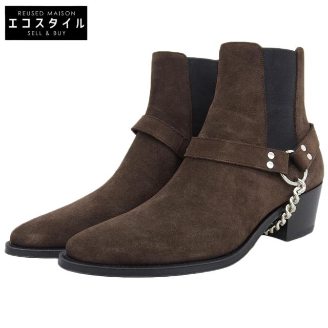 CELINE セリーヌ シューズ 40 ダークブラウン メンズ