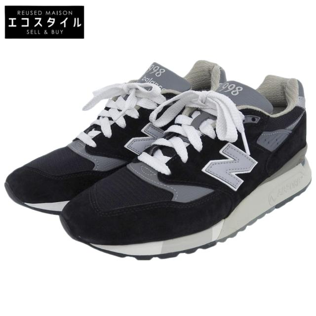 NEW BALANCE ニューバランス シューズ 7(US) ブラック メンズ