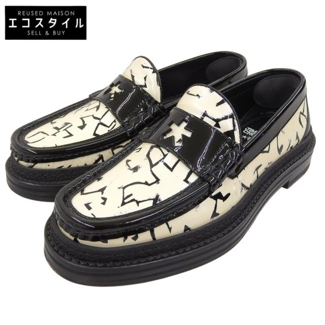 JIMMY CHOO ジミーチュウ シューズ 36 ホワイト/ブラック レディース