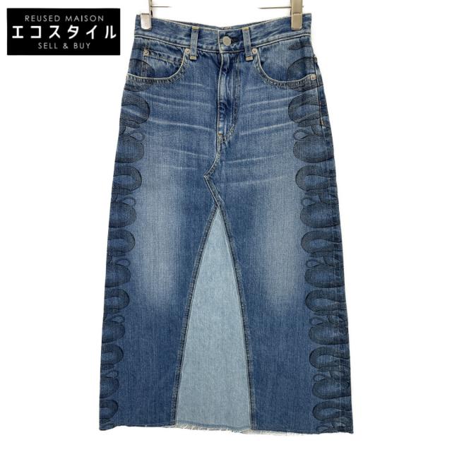 HYSTERIC GLAMOUR ヒステリックグラマー スカート 24 ブルー レディース