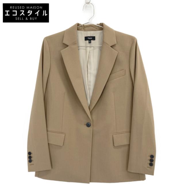 Theory セオリー ジャケット OO ベージュ レディース