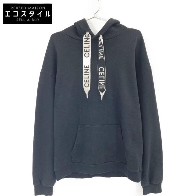 CELINE セリーヌ トップス ＸＬ ブラック メンズ