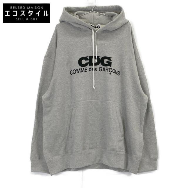 CDG シーディージー トップス M グレー メンズ