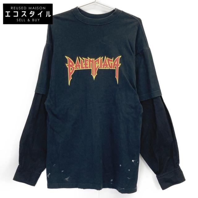 BALENCIAGA バレンシアガ トップス L ブラック レディース