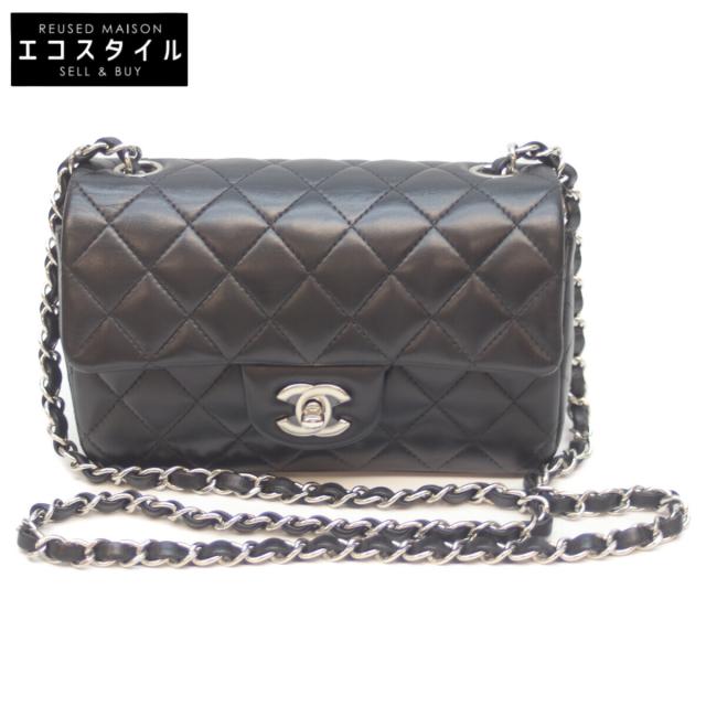 CHANEL シャネル ショルダーバッグ ブラック/SV金具 レディース