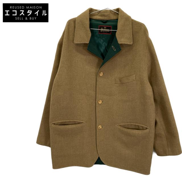 HERNO ヘルノ コート 52 ブラウン／グリーン メンズ