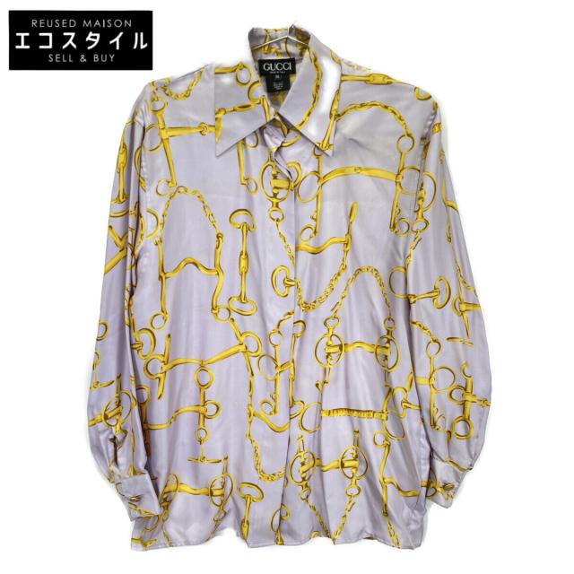 GUCCI グッチ トップス 38 パープル レディース