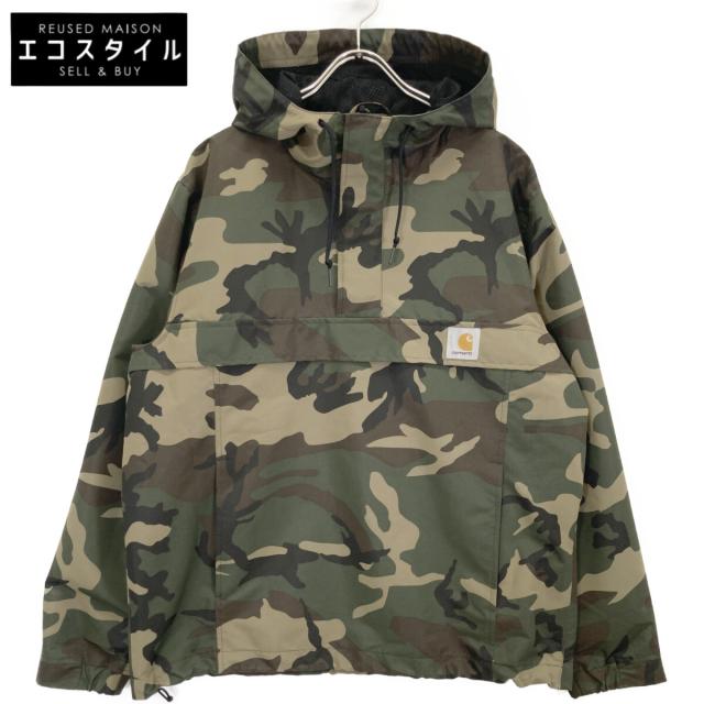 Carhartt カーハート トップス L カーキ ブラウン カモフラージュ メンズ
