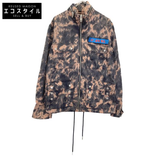 DIESEL ディーゼル ジャケット 表記なし ブラック オレンジ メンズ