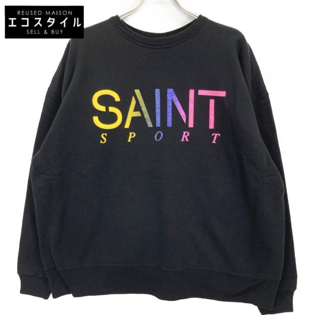 SAINT MICHAEL セントマイケル トップス XL ブラック メンズ