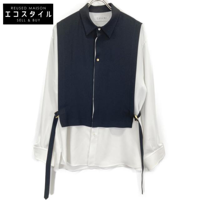 CULLNI クルニ トップス 1 ブラック ホワイト メンズ