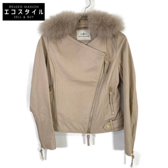 GRACE CONTINENTAL グレースコンチネンタル ジャケット 38 ピンクベージュ レディース