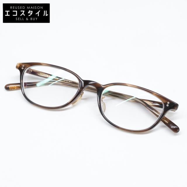 OLIVER PEOPLES オリバーピープルズ 眼鏡 51□19ｰ145 ブラウン系