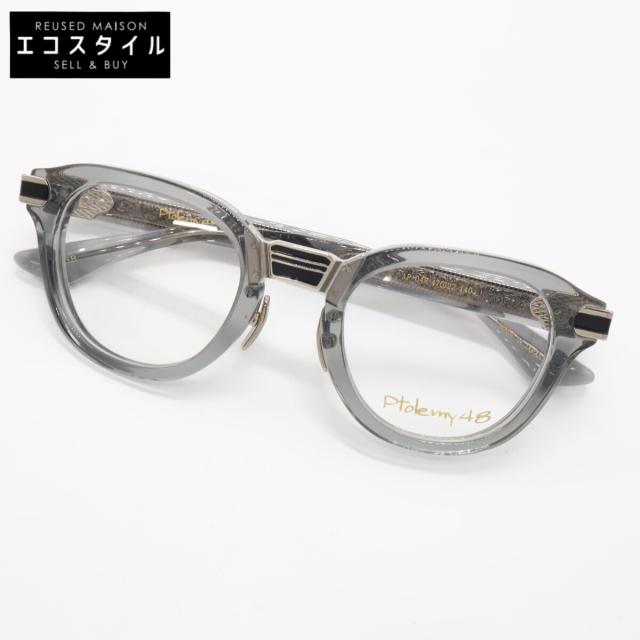 Ptolemy48 トレミーフォーティエイト 眼鏡 47□22 140 スモークブラック