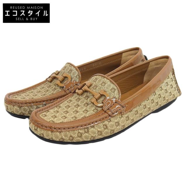 Salvatore Ferragamo サルヴァトーレフェラガモ シューズ 5 1/2C ベージュ/ブラウン レディース
