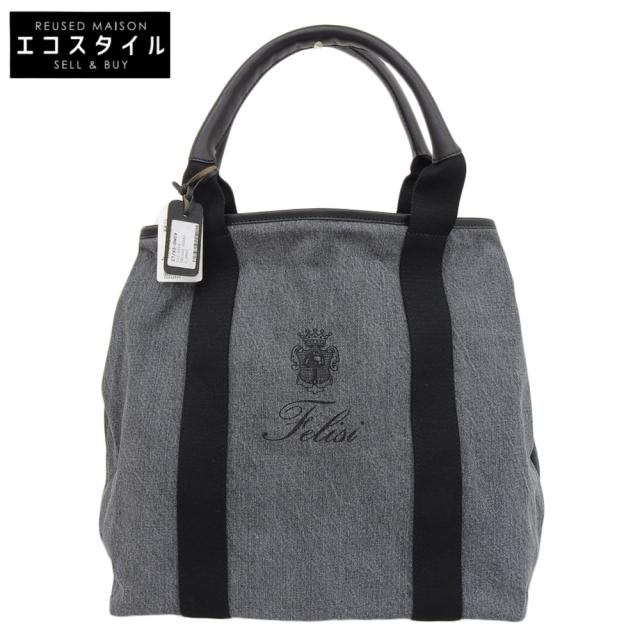 Felisi フェリージ トートバッグ ブラック/グレー レディース