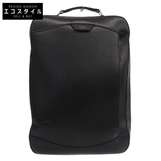 PELLE MORBIDA ペッレモルビダ ハンドバッグ ブラック/ネイビー メンズ