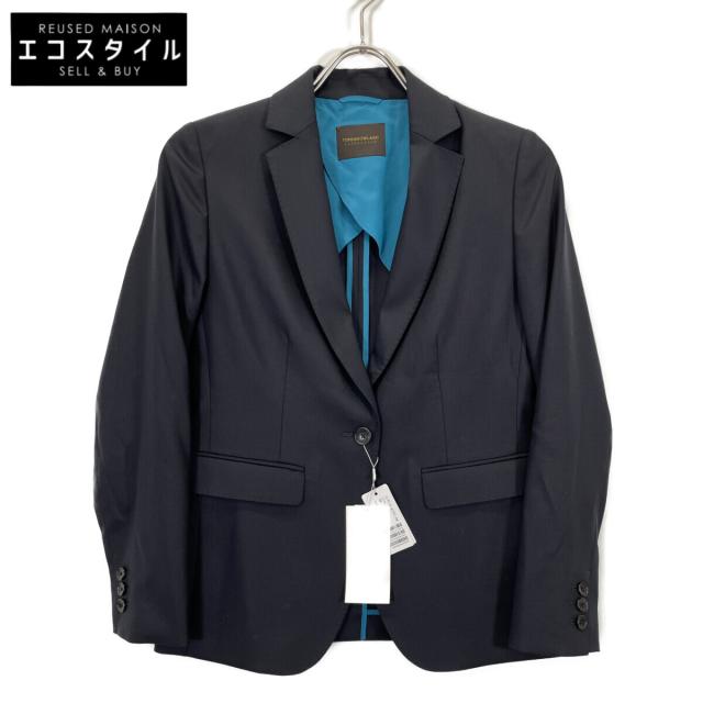 TOMORROWLAND トゥモローランド ジャケット 34 ネイビー レディース