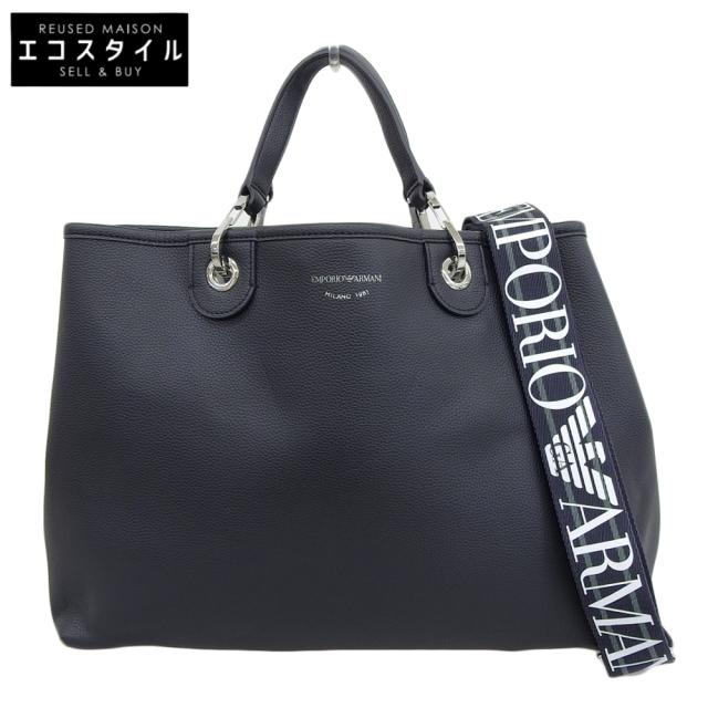 EMPORIO ARMANI エンポリオアルマーニ トートバッグ ネイビー レディース