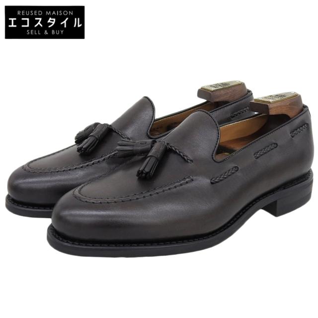 BERWICK バーウィック シューズ 7 1/2 ブラック メンズ