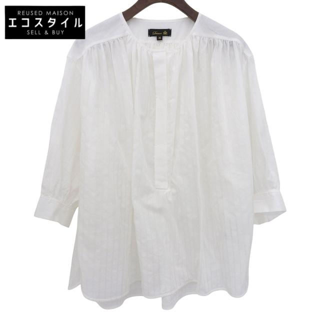 DRAWER ドゥロワー トップス 36 ホワイト レディース