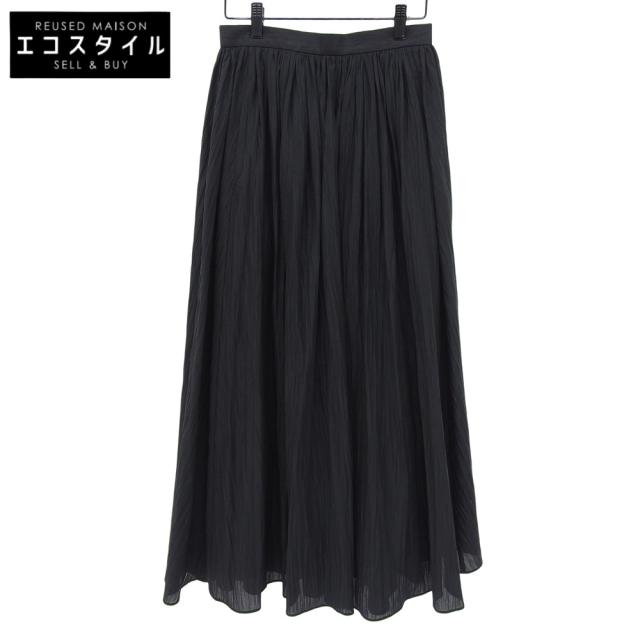 ebure エブール スカート 36 ブラック レディース