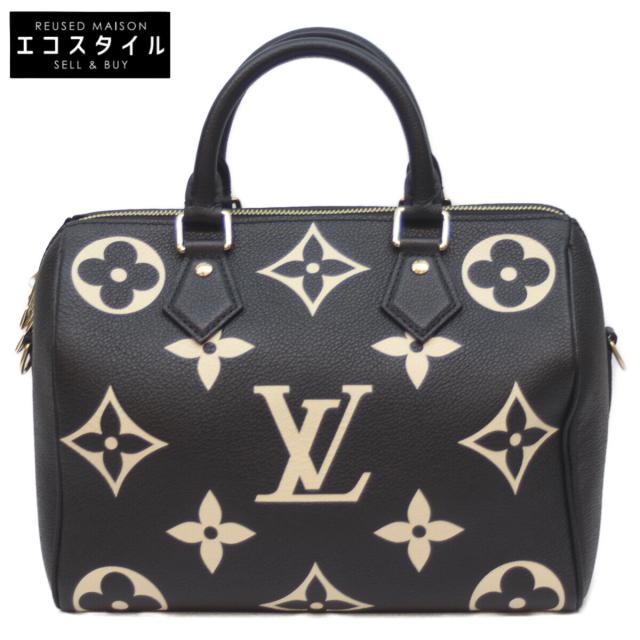 LOUIS VUITTON ルイヴィトン ボストンバッグ ブラック/GD金具 レディース
