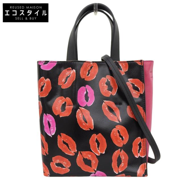 MARNI マルニ ハンドバッグ ピンク/ブラック レディース