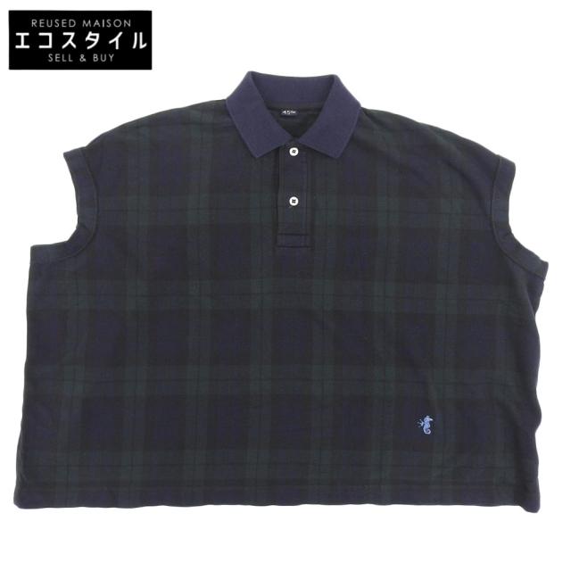 45R フォーティファイブ アール トップス — ネイビー/グリーン レディース