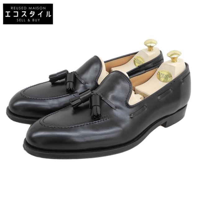 Crockett&Jones クロケット＆ジョーンズ シューズ 9 E ブラック メンズ