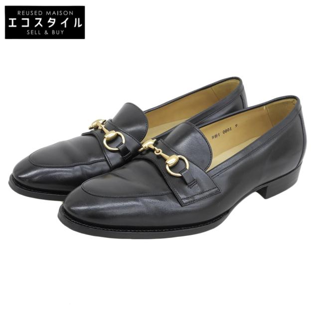 WH ダブルエイチ シューズ 9(US) ブラック メンズ